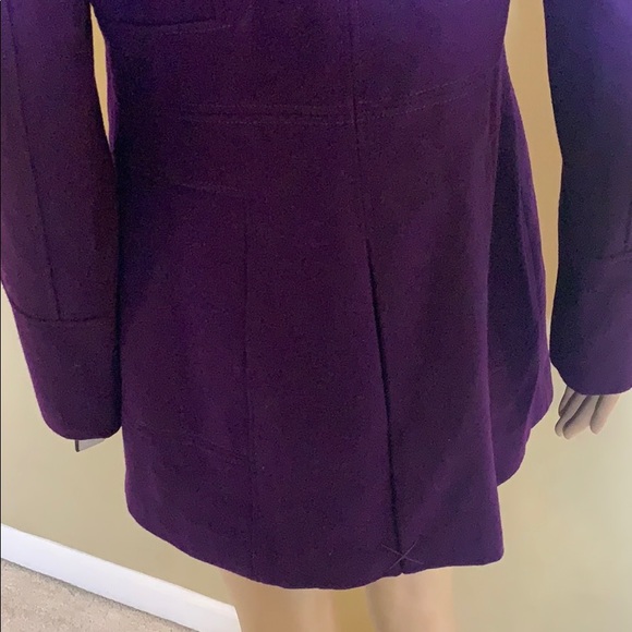 Guess | Jackets & Coats | Guess Purple And Black Pea Coat Size Medium ...